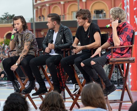One Direction appeared on NBC's 'Today' show live from Orlando. - This ...